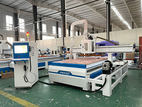 ATC 3D CNC Woodworking Router with 4th Axis Rotary Table - STYLECNC