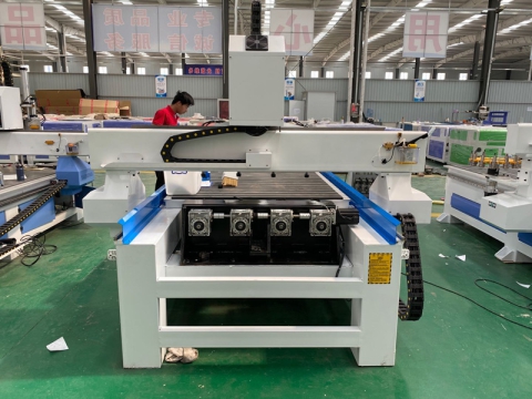 Multi-Head 3D 4 Axis Rotary CNC Wood Carving Machine - STYLECNC