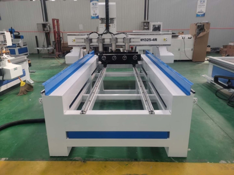 Multi-Head 3D 4 Axis Rotary CNC Wood Carving Machine - STYLECNC