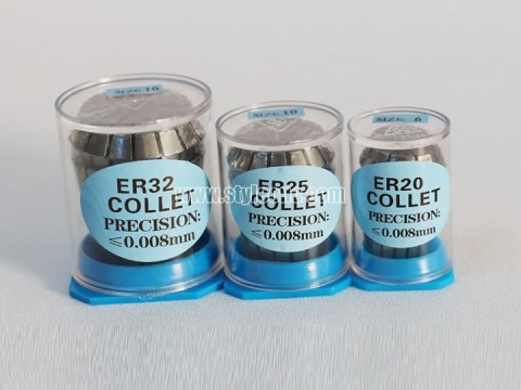 ER Series Collet ER11, ER16, ER20, ER25, ER32, ER40, ER50 - STYLECNC