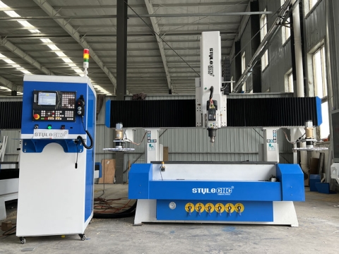 Industrial 5x10 CNC Woodworking Machine with Dual ATC Kits - STYLECNC