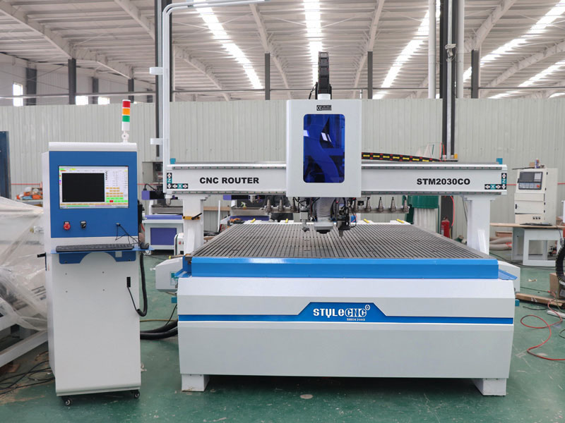 2025 Best Atc Cnc Router With Oscillating Knife Cutter Stylecnc