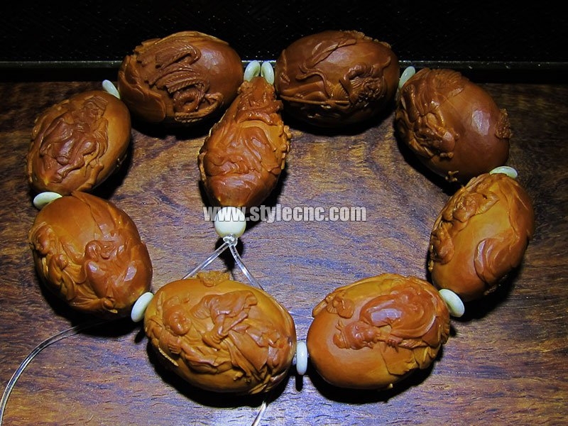 CNC Router Machine for Olive-Stone Carving Projects