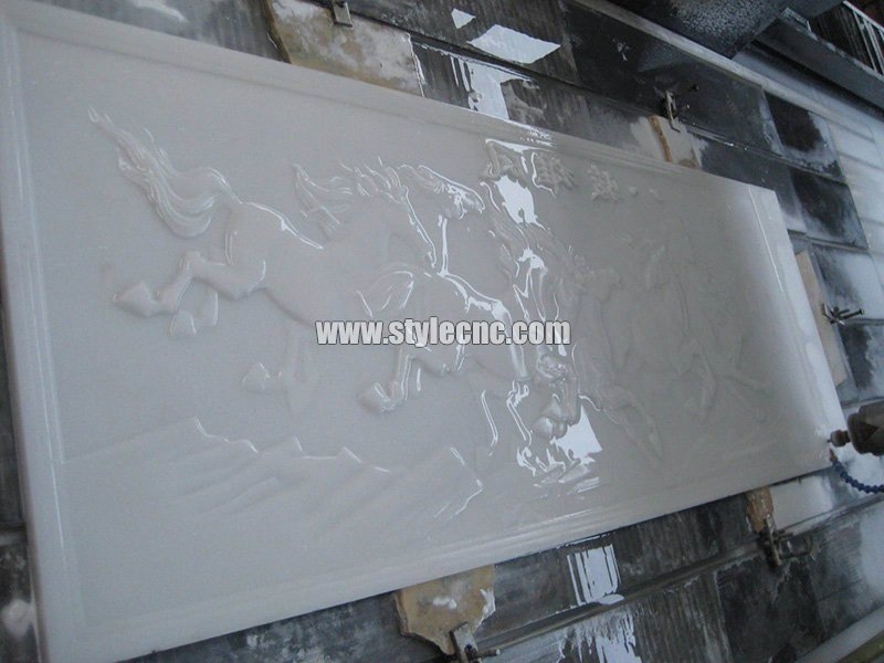CNC Stone Router Machine Carving Marble Projects