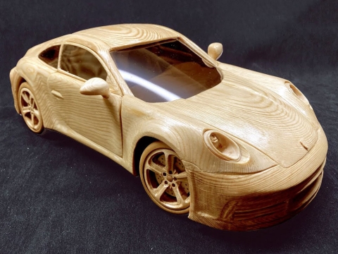 5 Axis CNC Router for 3D Car Body Making Applications