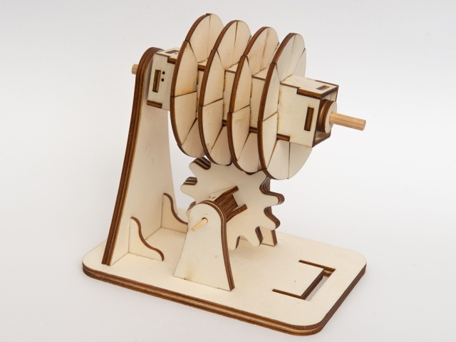 3D Assembly Wood Crafts Laser Cutter Projects