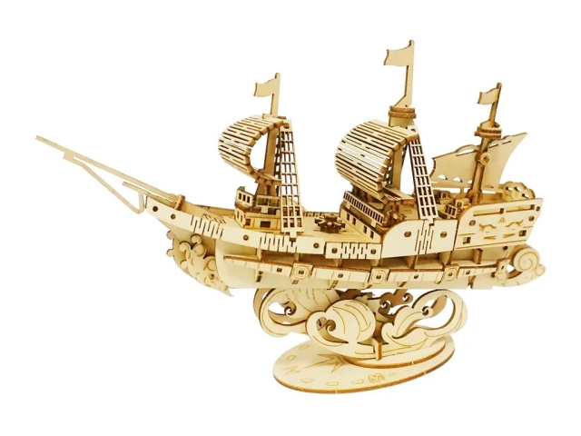 3D Assembly Wood Crafts Laser Cutter Projects