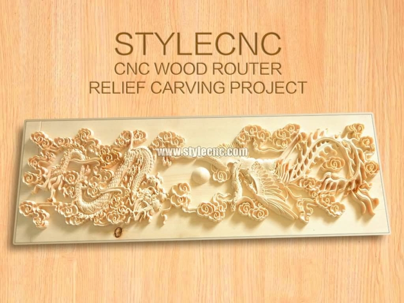 CNC Wood Router for Relief Carving Projects