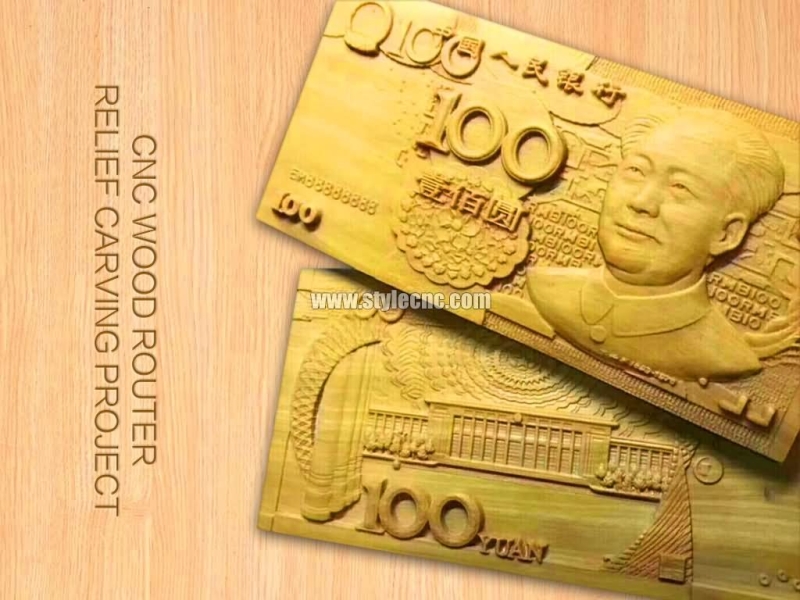 CNC Wood Router for Relief Carving Projects