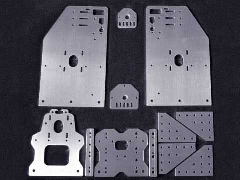 CNC Router with 6KW Spindle for Aluminum Cutting Projects