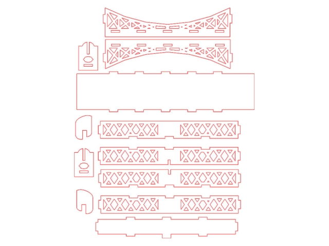 Free 3D Laser Cutting Files and Laser Cutter Templates