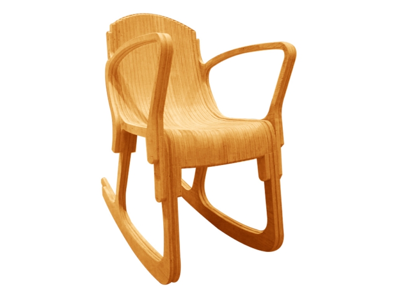 Nesting CNC Router Making Rocking Chair Projects & Files