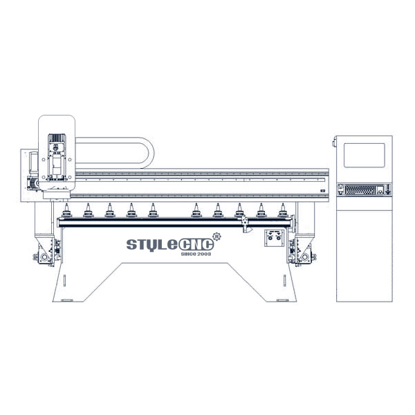 ATC CNC Routers with Automatic Tool Changer - STYLECNC