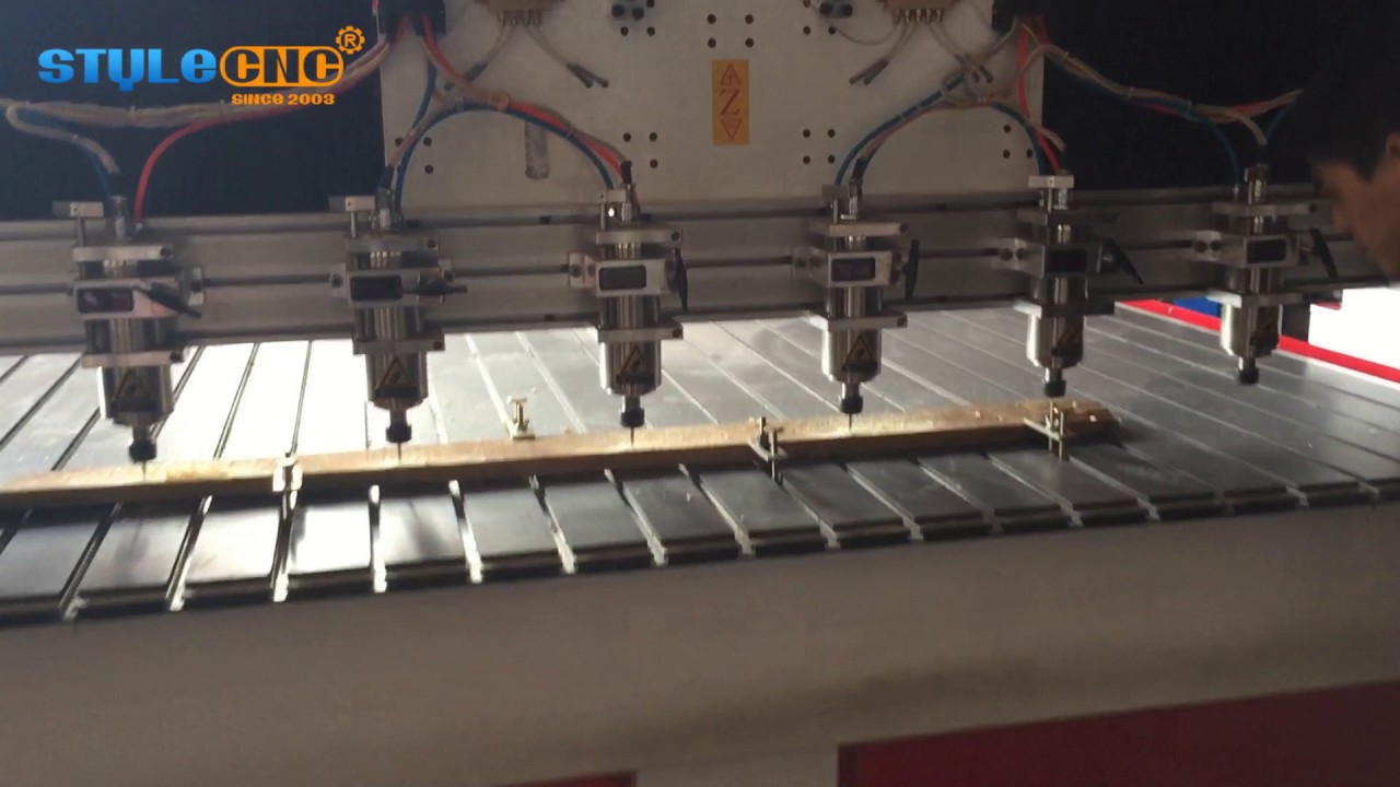 Multi Spindle Cnc Router For Woodworking